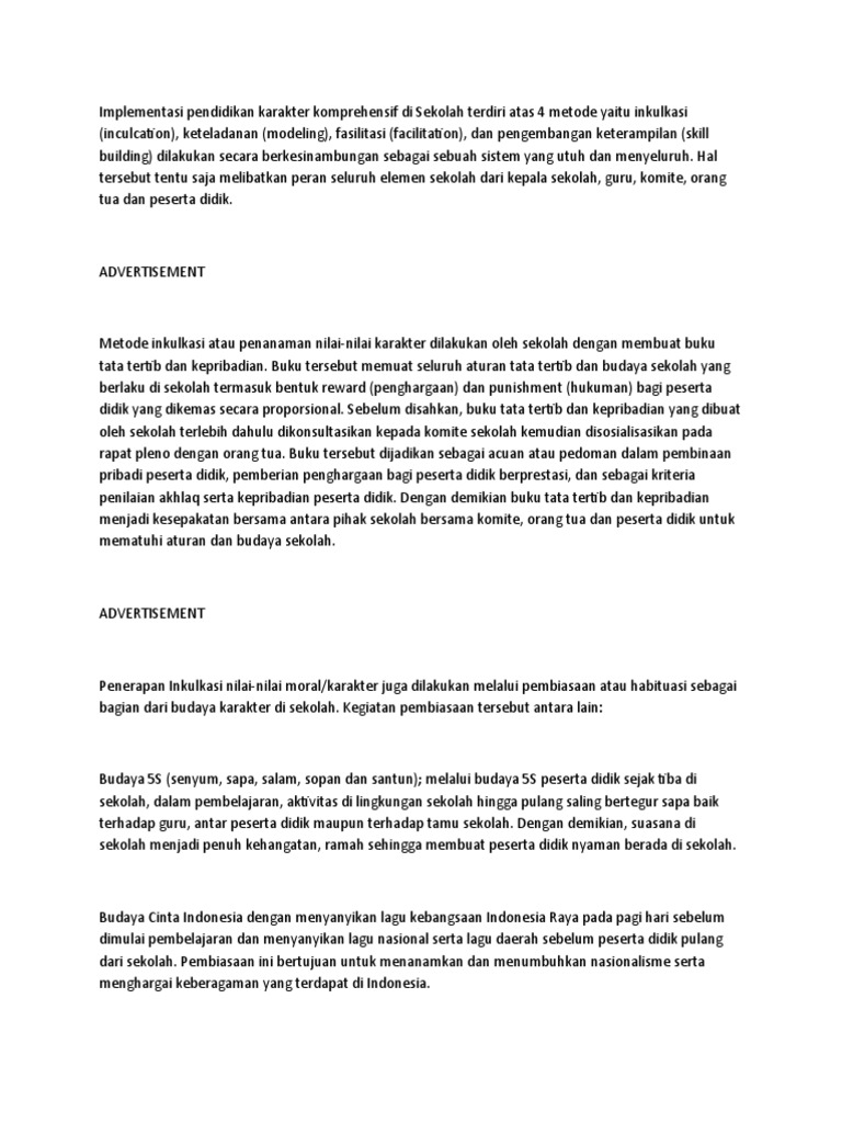 Implementasi Pendekatan Komprehensif | PDF