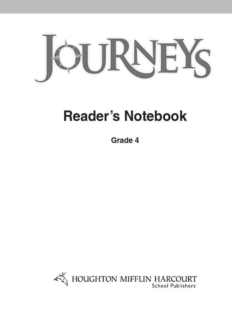 Journeys Readers Notebook G4 Units4-6 Student | PDF | Grammatical Tense ...