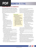 YMCA Submaximal Cycle Test Protocol | PDF | Physical Exercise | Physiology