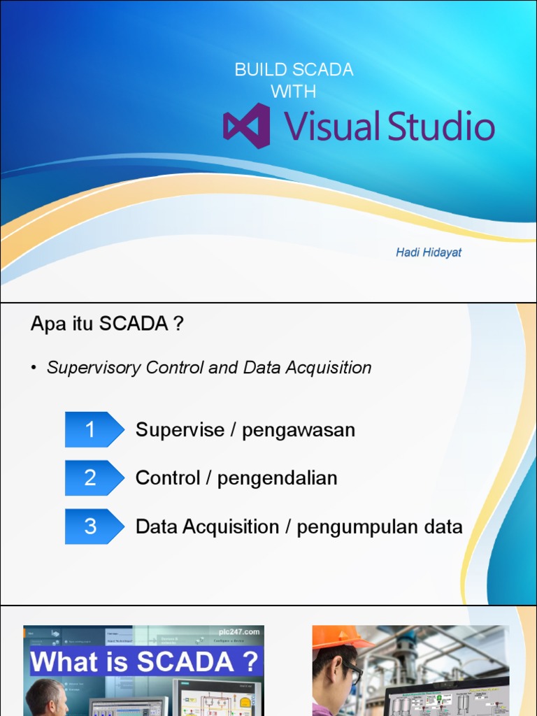 Build Scada With Visual Studio | PDF | Scada | Microsoft Sql Server