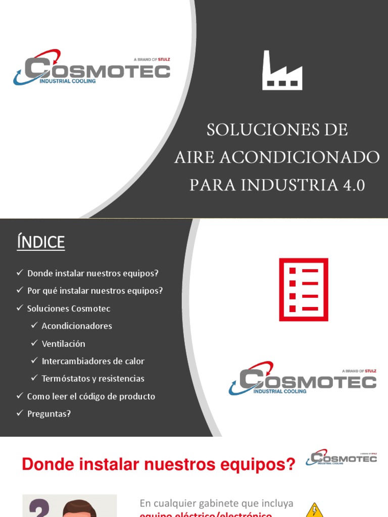Cosmotec - Stulz Mexico - Soluciones para Industria 4.0 | PDF | Aire ...