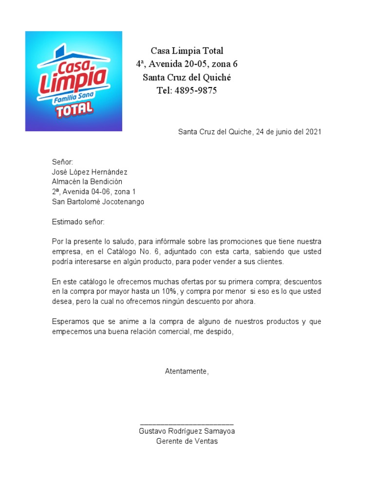 Carta de Propaganda | PDF