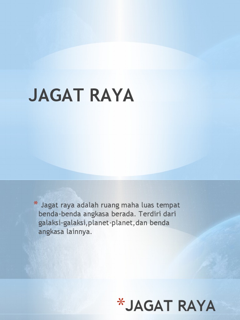 Jagat Raya | PDF