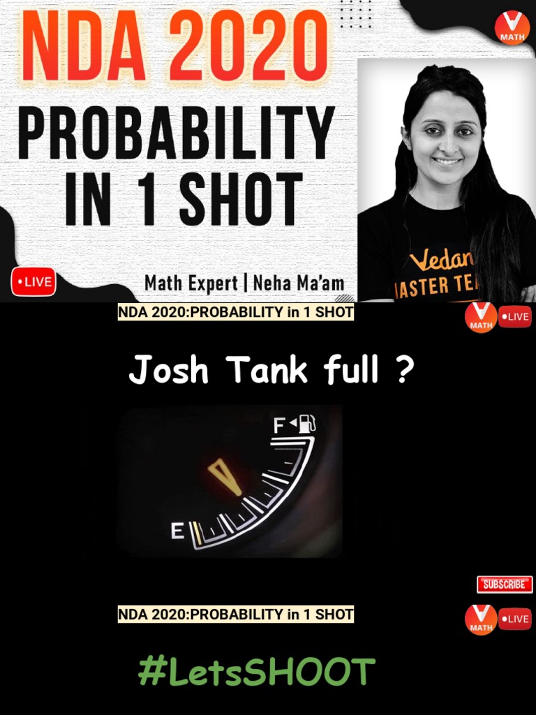 Nda+2020 +Probability+in+1+Shot | PDF | Statistics | Measure Theory