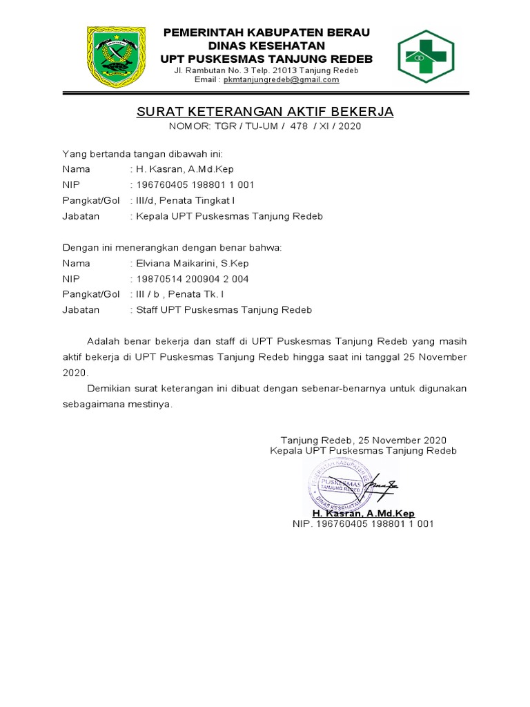 Surat Keterangan Apoteker | PDF