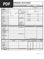 CS Form No. 212 Revised-2017 Personal-Data-Sheet | PDF | Government | Justice