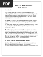 Class 11 Micro Economics Chapter 1 Notes PDF | PDF | Economics ...