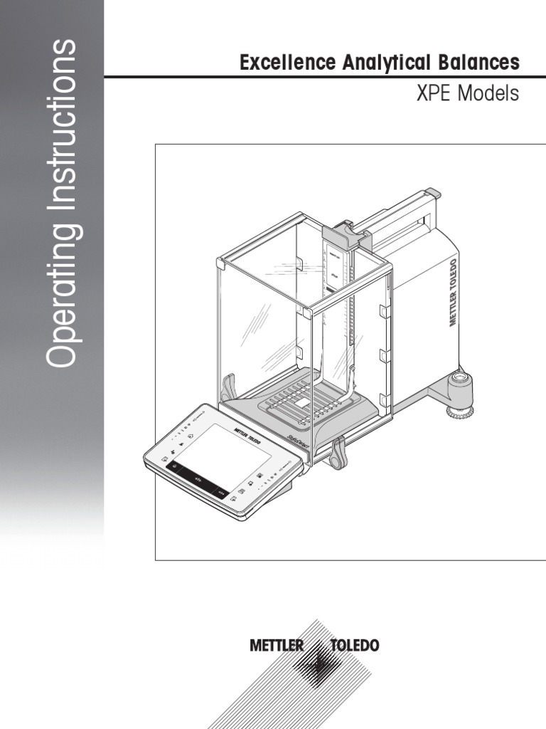 OI XPE Analytical Balances en | PDF | Density | Statistics