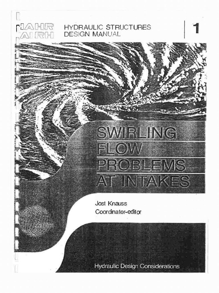 Hydraulic Structures Design Manual | PDF | Vortices | Physics