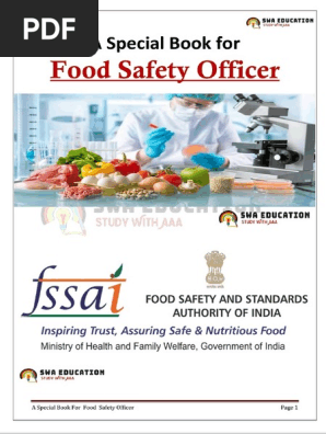 Food Safety Officer And Technical Officer FSSAI Guide 2019, 54% OFF