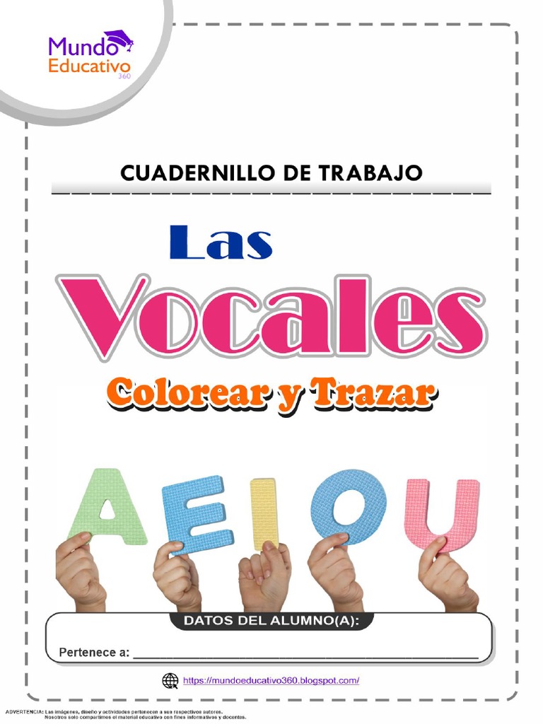 Las Vocales para Trazar | PDF