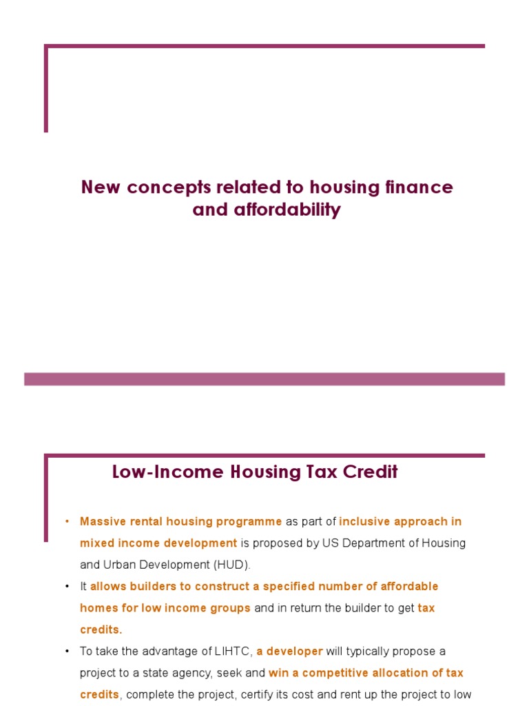 Housing Finance and Affordability Insights | PDF | Leasehold Estate ...