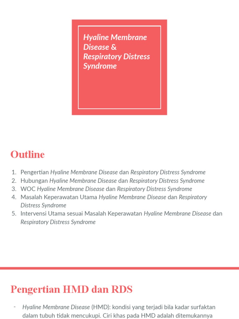 Hyaline Membrane Disease-HMD | PDF | Kesehatan Holistik | Sains ...