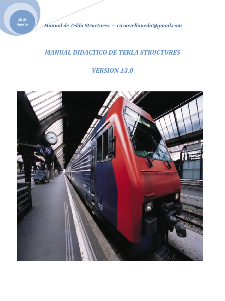 Manual de Tekla Structures Version 13.0 | PDF | Point and Click | Tornillo