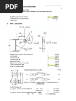 Spread Beam Calculation-070406 | PDF | Beam (Structure) | Bending