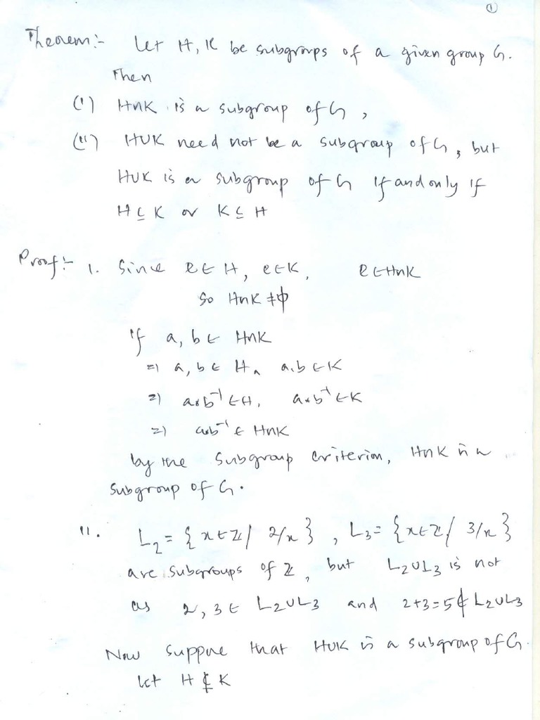 Sub Group | PDF