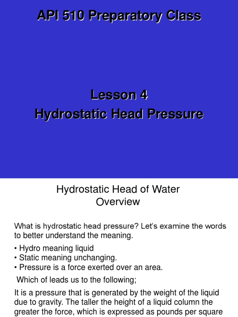 API 510 Hydrostatic Head Pressure | PDF | Pressure | Ellipse