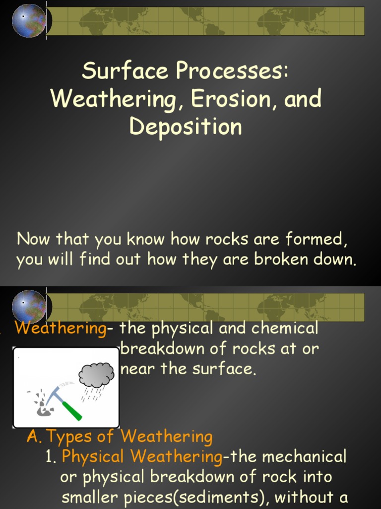 Weathering Notes | PDF | Weathering | Rock (Geology)
