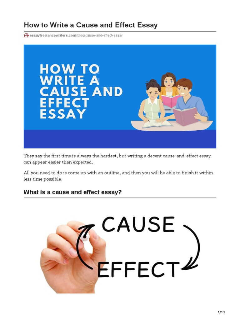 How To Write A Cause and Effect | PDF | Essays | Harry Potter