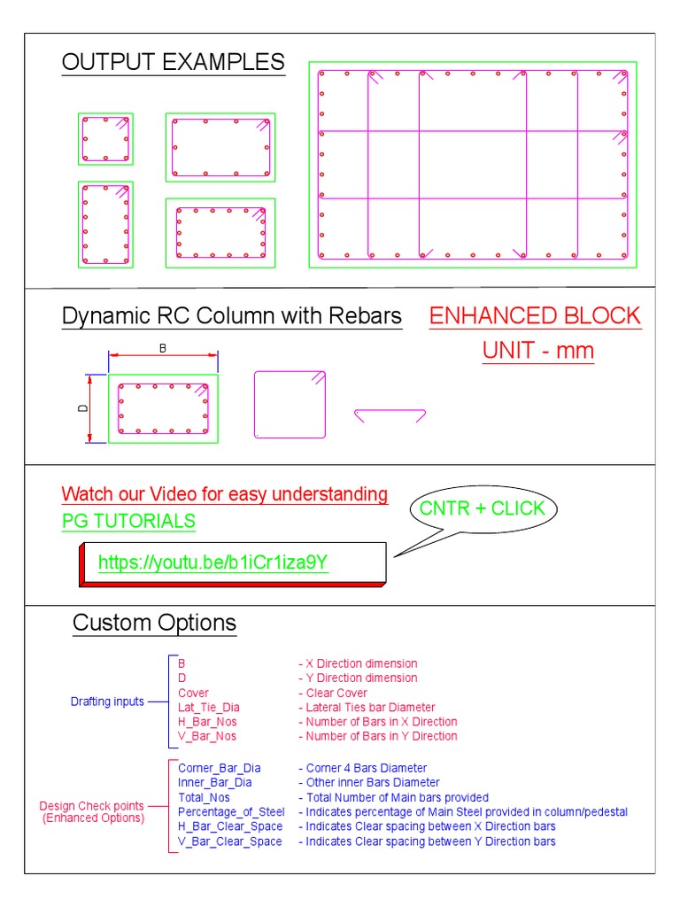 Free Dynamic Blocks for AutoCAD | PDF