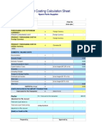 Landed Cost Calculation Guide | PDF