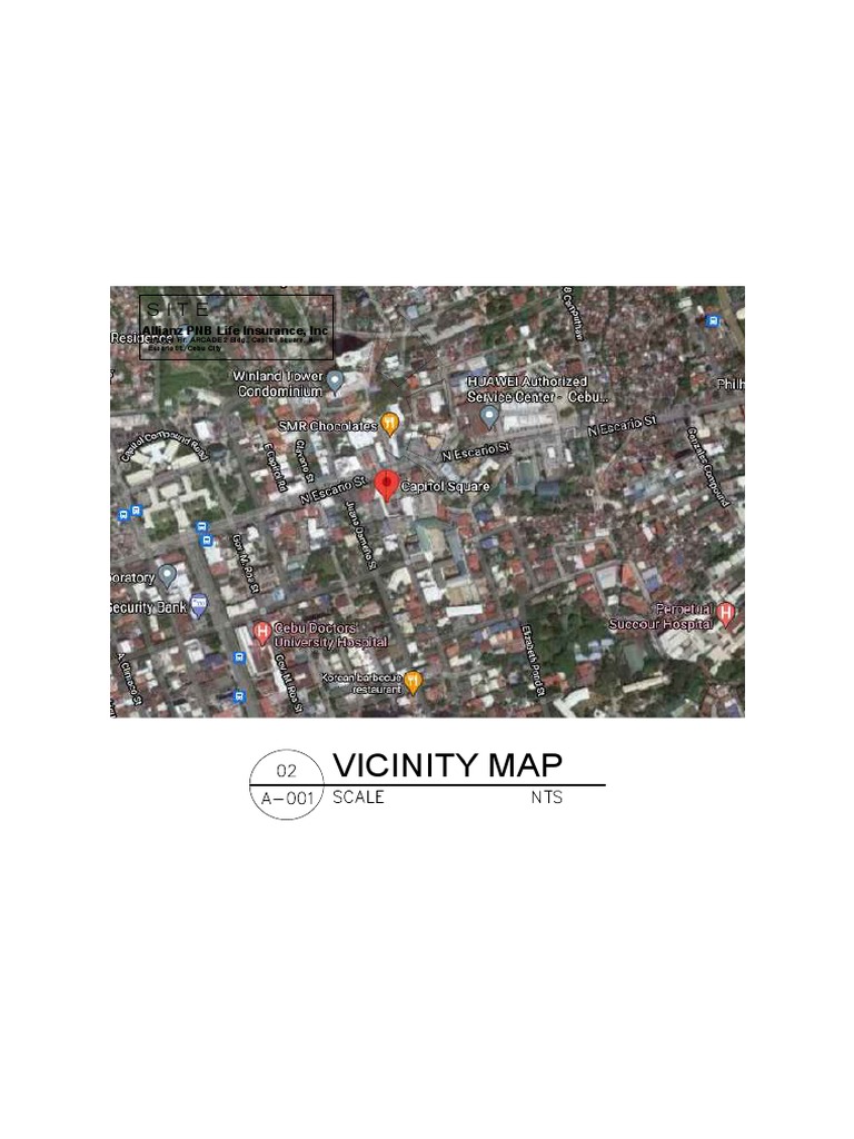Vicinity Map: Allianz PNB Life Insurance, Inc | PDF