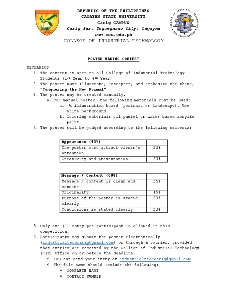 Poster Making Mechanics | PDF | Poetry | Communication