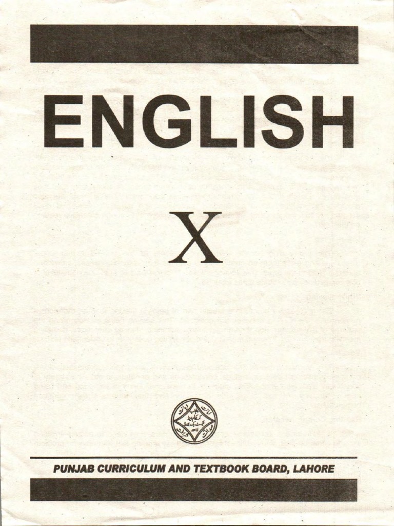 English X - 1 | PDF