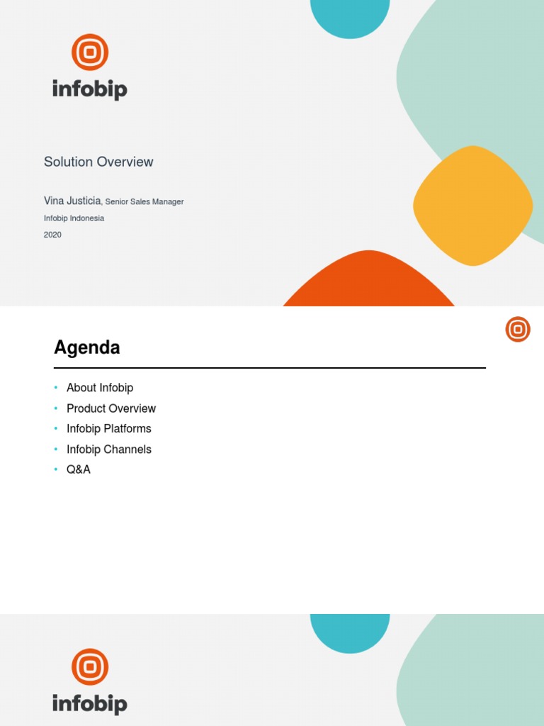 INFOBIP Solution Overview - WhatsApp | PDF | Mobile App | Computing