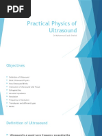 Ultrasound Physics Practice Questions | PDF | Reflection (Physics) | Sound