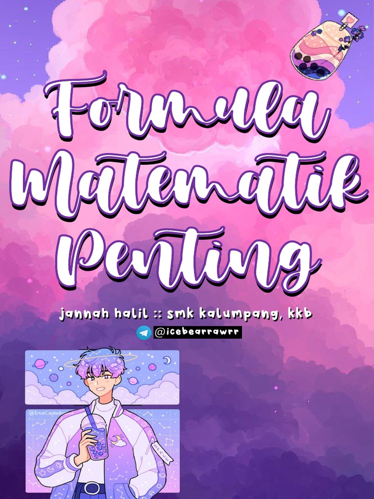 Formula Math KSSM Penting | PDF