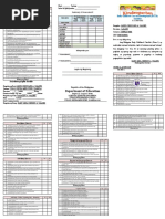 ECD Checklist Tagalog | PDF