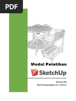 Panduan Lengkap Menggunakan SketchUp Untuk Pemula PDF | PDF | Seni | Komputer