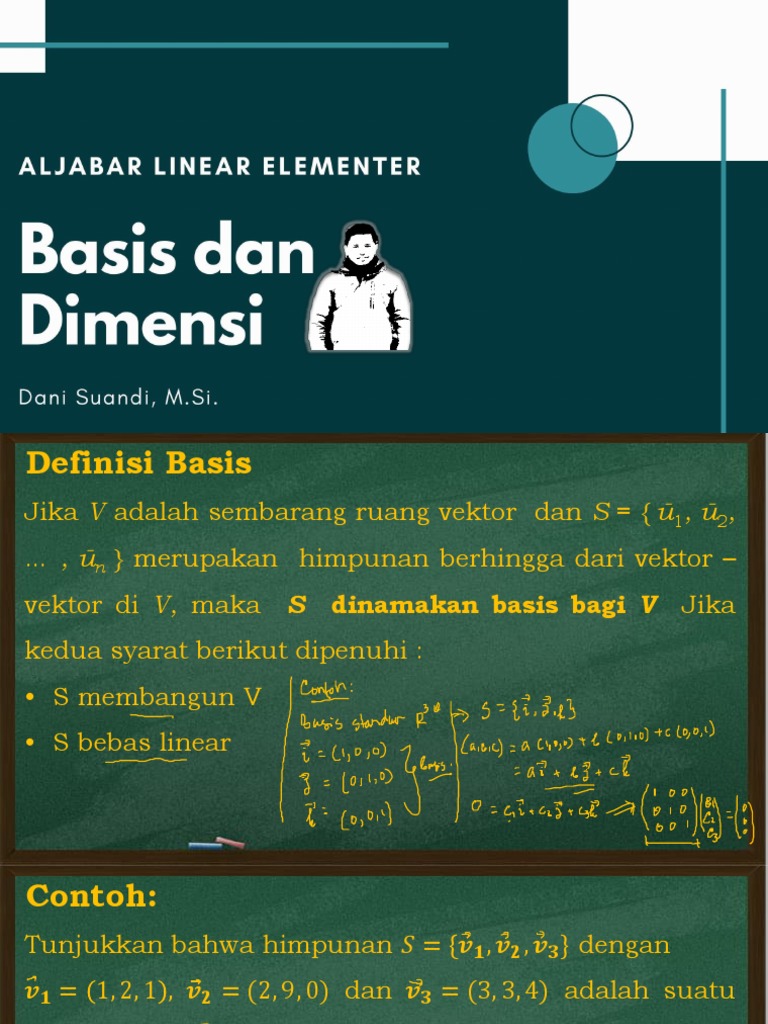 Basis Dan Dimensi | PDF