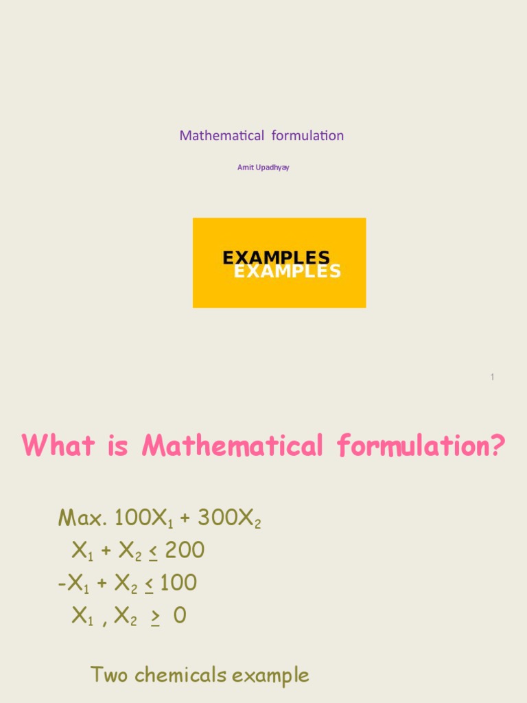 QT1 2 Math Formulation | PDF | Applied Mathematics | Mathematics