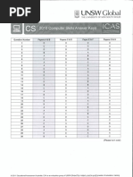 ICAS English 2012 Answer Keys | PDF
