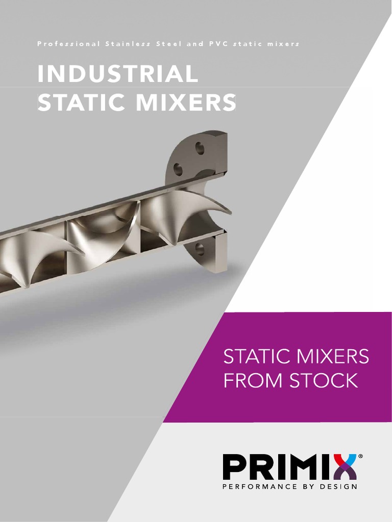 Industrial Static Mixers Static Mixers: Static Mixers From Stock Static ...