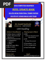 CS508 MIDTERM SOLVED MCQS by JUNAID | PDF | Control Flow | Programming