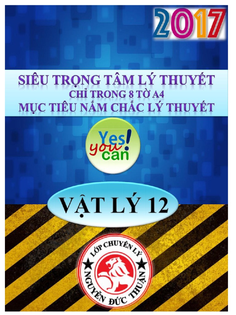 Sieu Trong Tam Ly Thuyet Vat Ly 12 Cua Thay Nguyen Duc Thuan | PDF