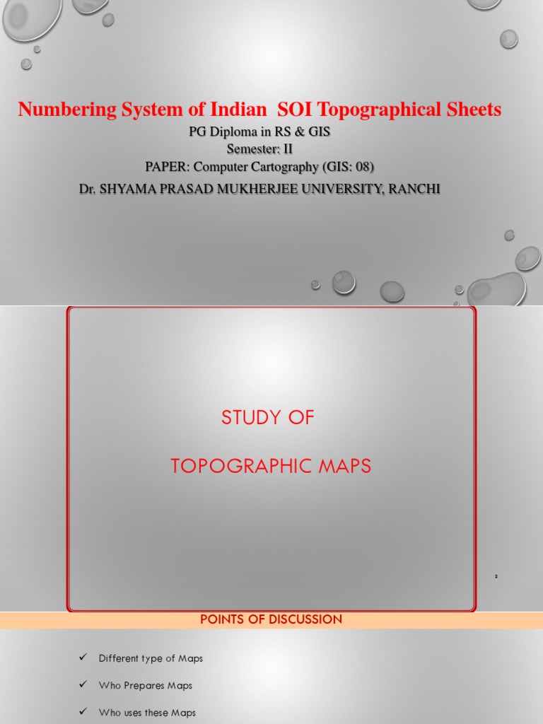 Numbering System of Indian SOI Topographical Sheets | PDF | Map ...