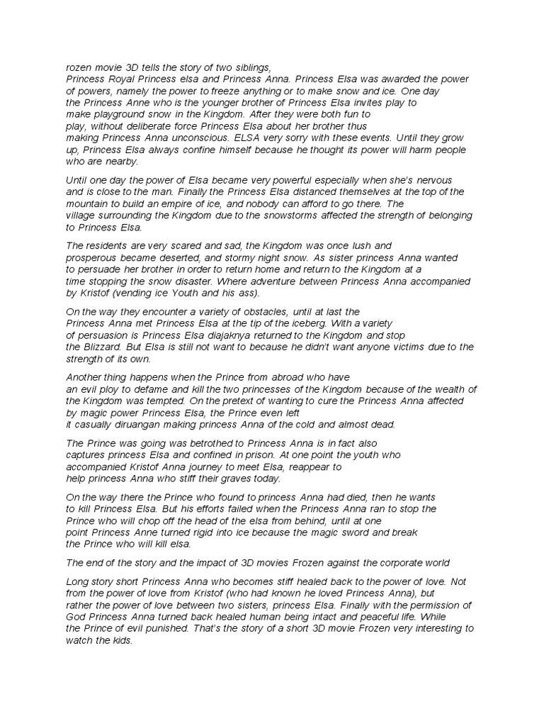 Frozen | PDF | Poetry