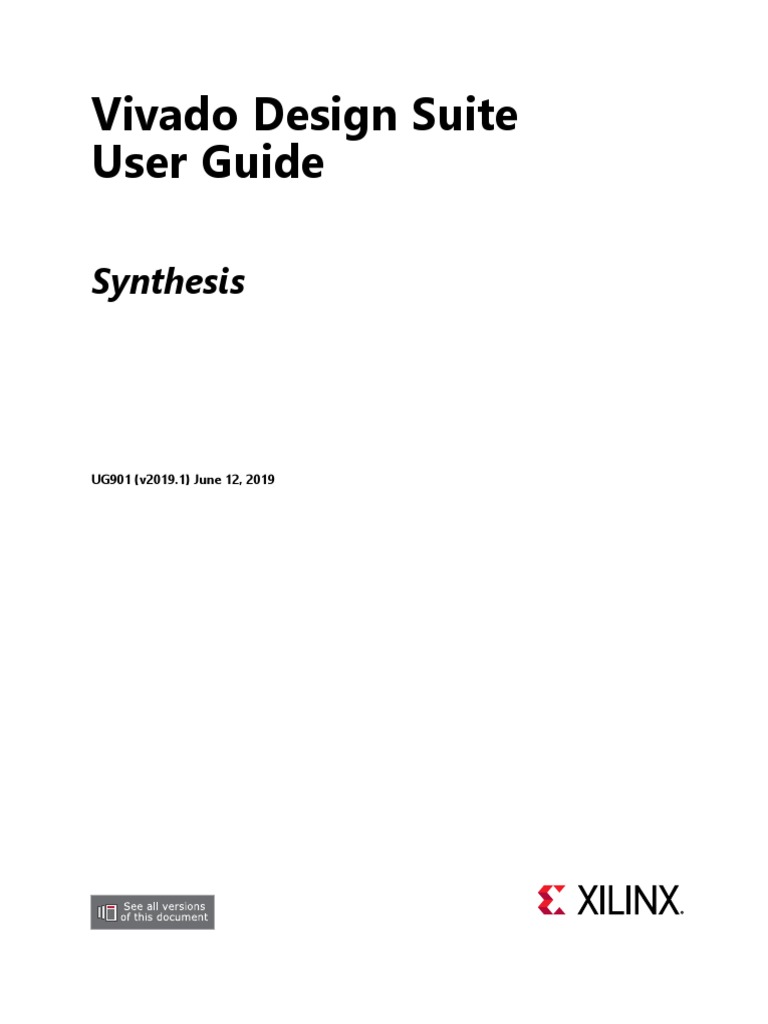 Vivado Design Suite Synthesis | PDF | Logic Synthesis | Hardware Description Language