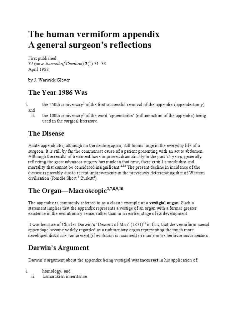 The Human Vermiform Appendix | PDF | Ruminant | Digestion
