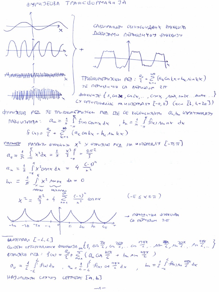 Furijeova Transformacija | PDF