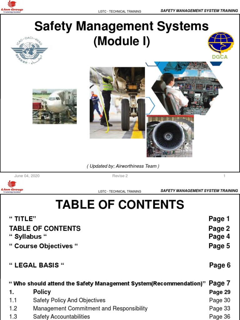 SMS (SafetyManagementSystem) HandBook Revise02 2021 NEW | PDF | Risk ...