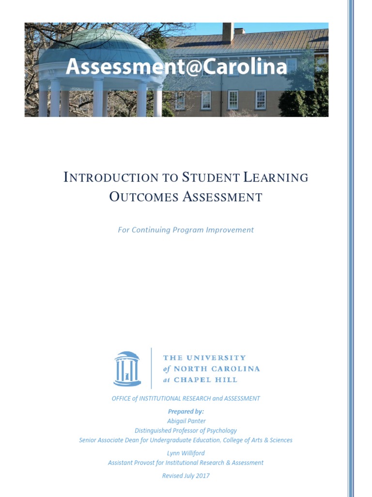 Introduction To SLO Assessment | PDF | Educational Assessment | Psychology