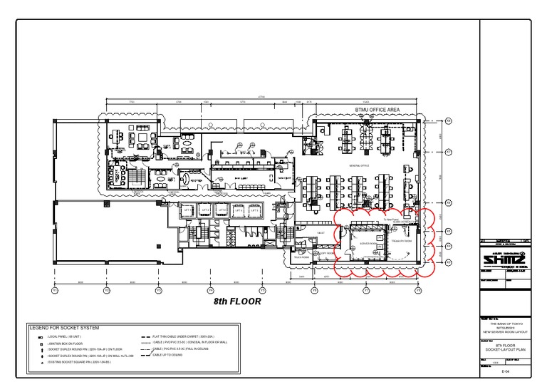 Server Room Socket Layout Plan | PDF | Australian Architecture | Local ...