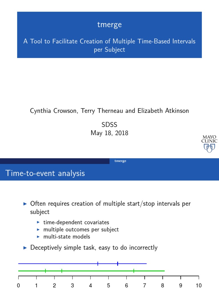 T Merge - A Tool To Facilitate Creation of Multiple Time-Based ...
