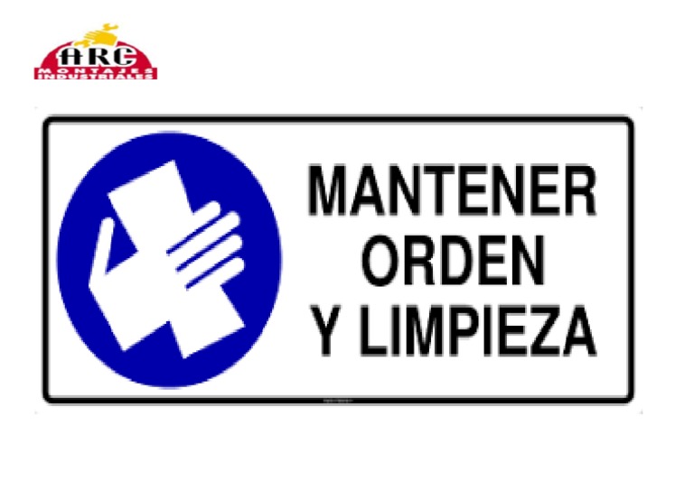 Letrero Orden y Limpieza | PDF