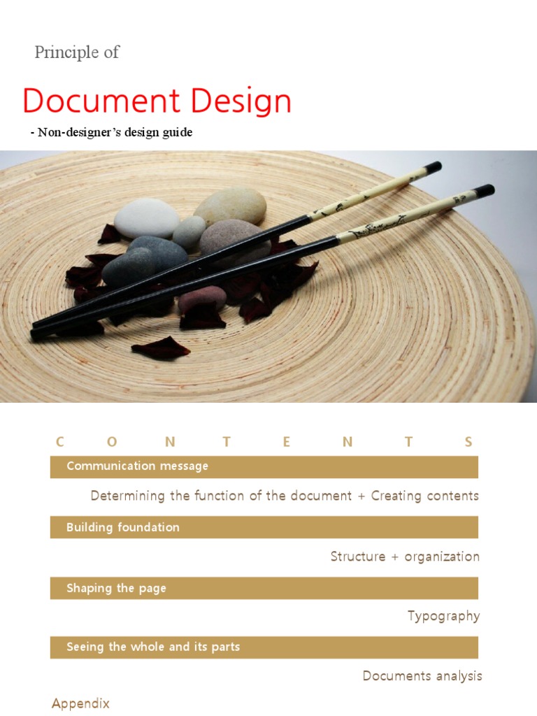 Document Design: Principle of | PDF | Typography | Communication